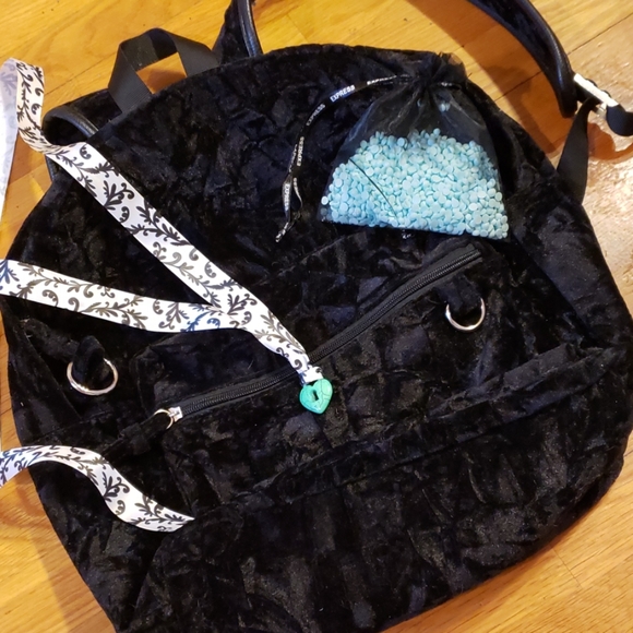 Candie's | Bags | New 6 Candies Edgy Crushed Velvet Backpack | Poshmark